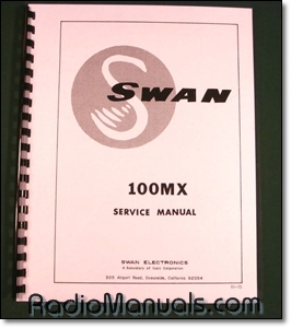 Swan Radio Instruction and Service Manuals