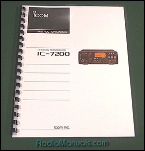 Icom IC-7200 Advanced Instruction Manual