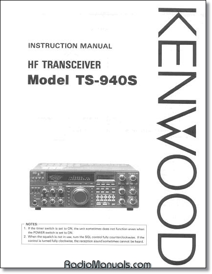 Kenwood Instruction manuals and service manuals